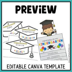 Kindergarten Graduation Kit Preschool Prek Special Education Gifts ...