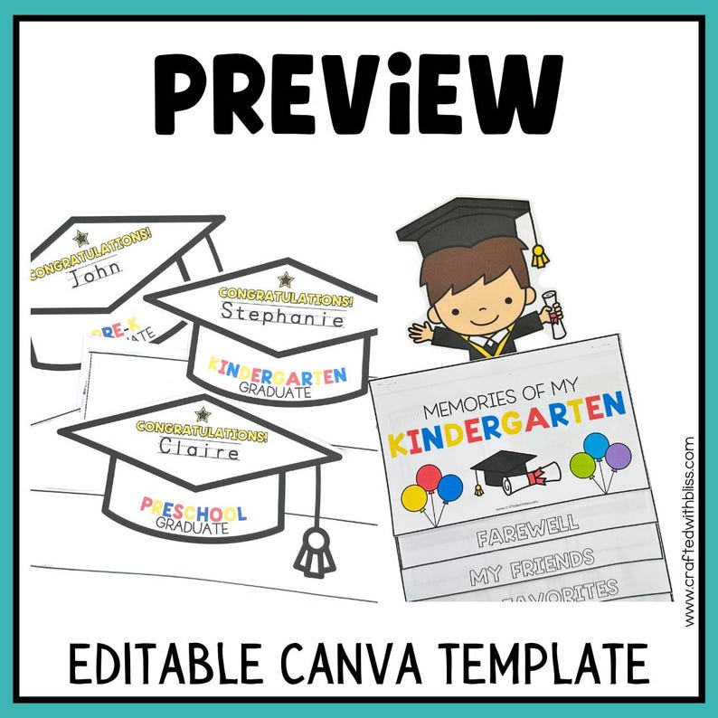 Kindergarten Graduation Kit Preschool Prek Special Education Gifts ...