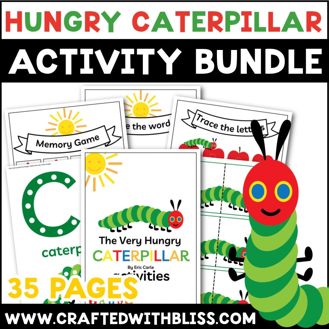 The Very Hungry Caterpillar BIG BUNDLE the Very Hungry - Etsy UK