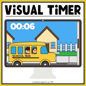 Back to School Visual Timer Classroom Management Tool Transition ...