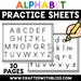 30 Alphabet Tracing Activities: Trace, Q-tip, Cursive, Write Worksheets ...