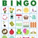 Spring Bingo for Kids, Spring Bingo Birthday Party, Classroom Bingo ...