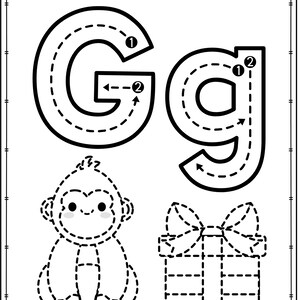 26 Pages Alphabet Tracing Mats, Alphabet Coloring Book Activities - A ...