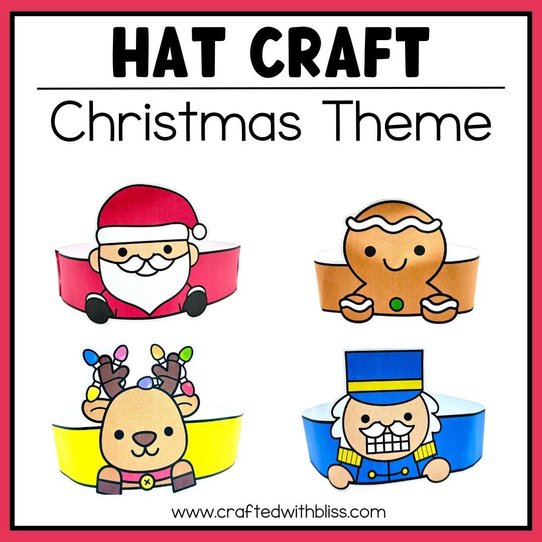 Christmas Craft Hat Crown - Etsy