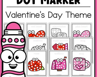 Valentines Day Busy Book, Busy Book Printable, Learning Binder ...