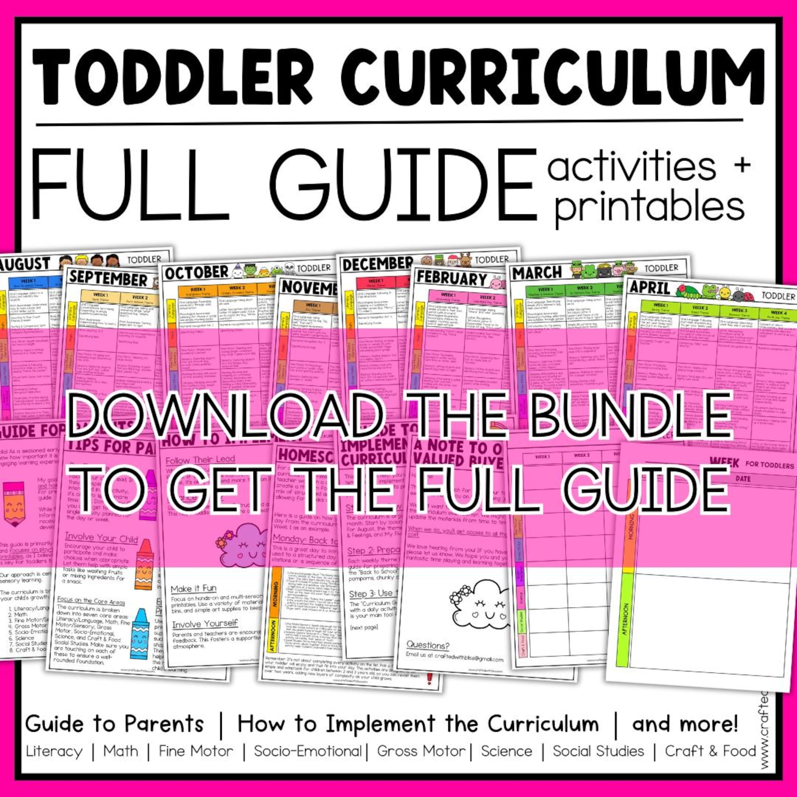 January Toddler Curriculum Activities and Printable 2-3 Yo Homeschool ...