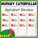 The Very Hungry Caterpillar Alphabet Review Printable,the Very Hungry ...