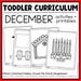 December Toddler Curriculum Activities and Printable 2-3 Yo Homeschool ...