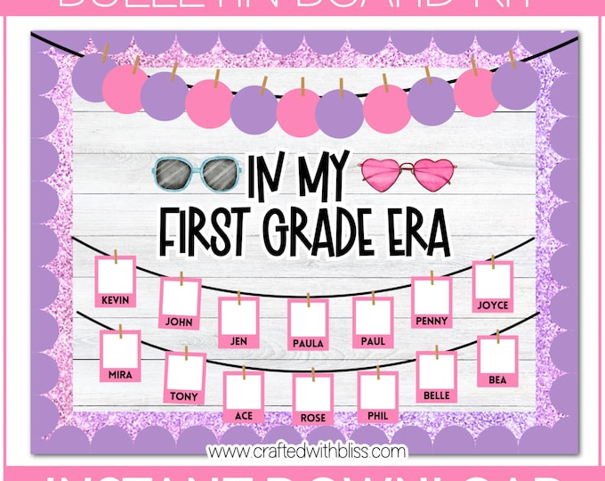 Welcome Back! Complete Bulletin Board Kit With Neon and Black and White ...