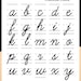 13 Pages Cursive Tracing Worksheet, Alphabet Cursive Printable, Days of ...