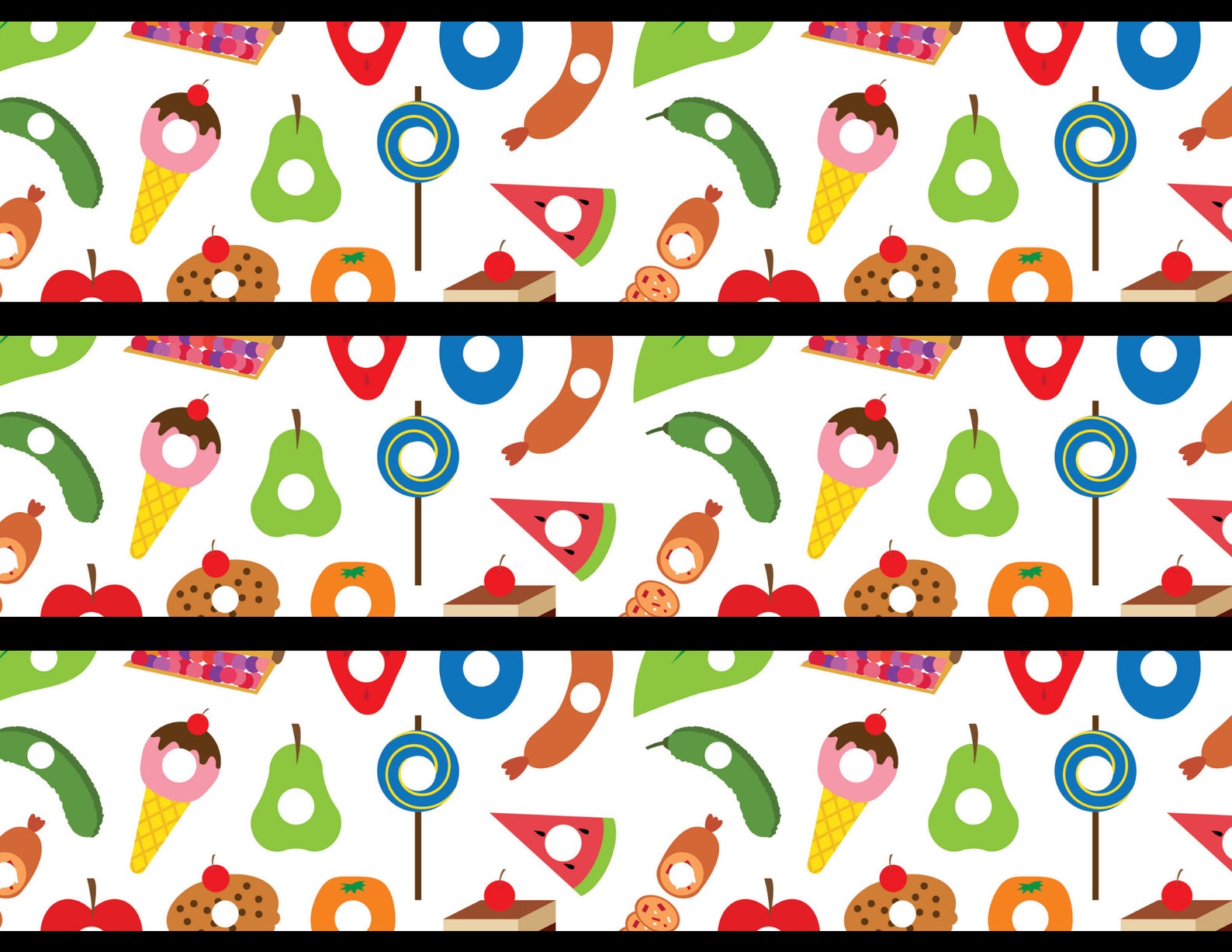 Hungry Caterpillar Bulletin Board Borders - Etsy