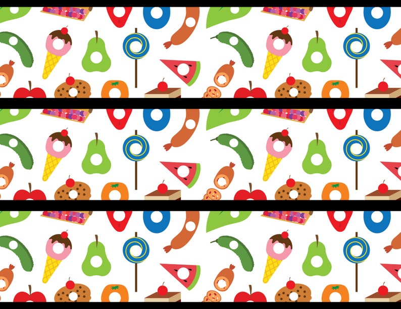 Hungry Caterpillar Bulletin Board Borders - Etsy