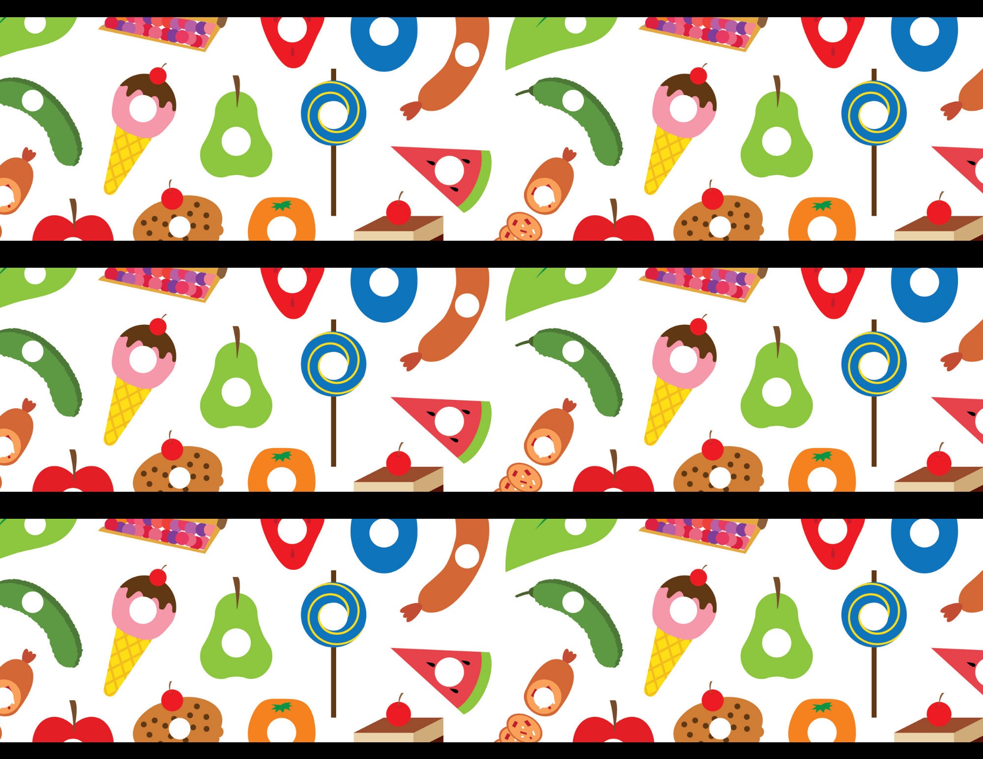 Hungry Caterpillar Bulletin Board Borders - Etsy