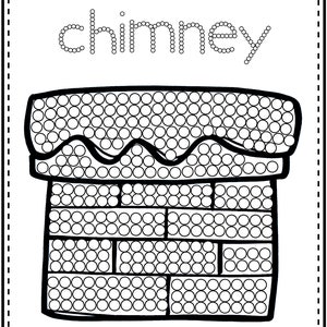 Q-tip Painting Christmas Fine Motor Activity Christmas Craft Dot ...