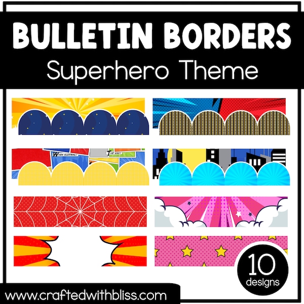 Superhero Board - Etsy