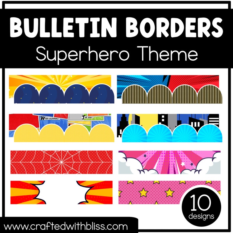 Superhero Classroom Decor - Etsy