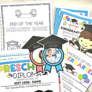 Kindergarten Graduation Kit Preschool Prek Special Education Gifts ...