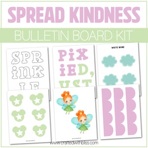 Magical Sprinkle Pixie Dust Kindness Bulletin Board Kit - Etsy