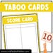 Birthday Taboo Party Game 150 Card Fun Friday Ice Breaker Brain Break ...