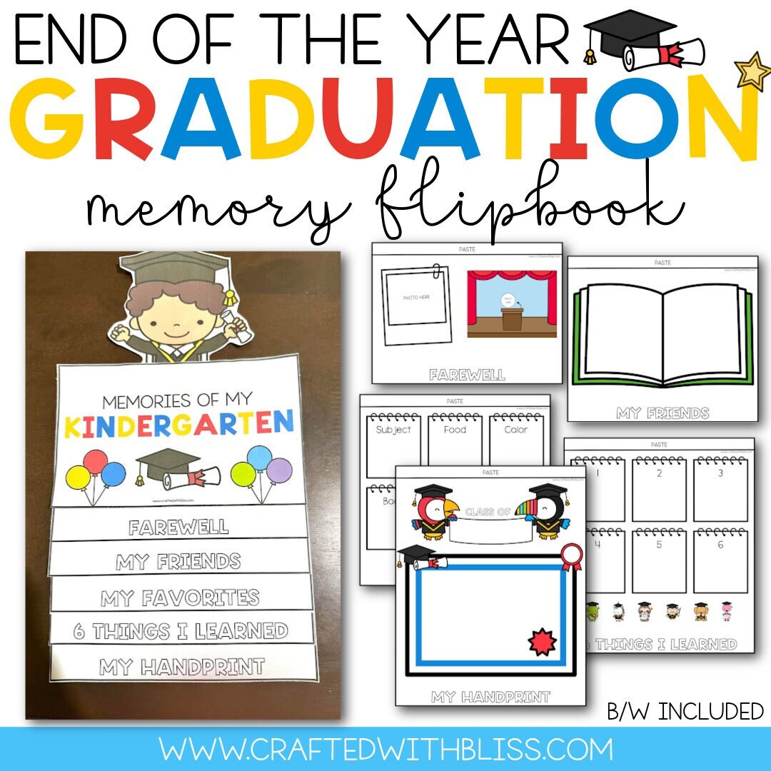 End of the Year Memory Flip Book [pre-k, Preschool, Kindergarten, Sped ...