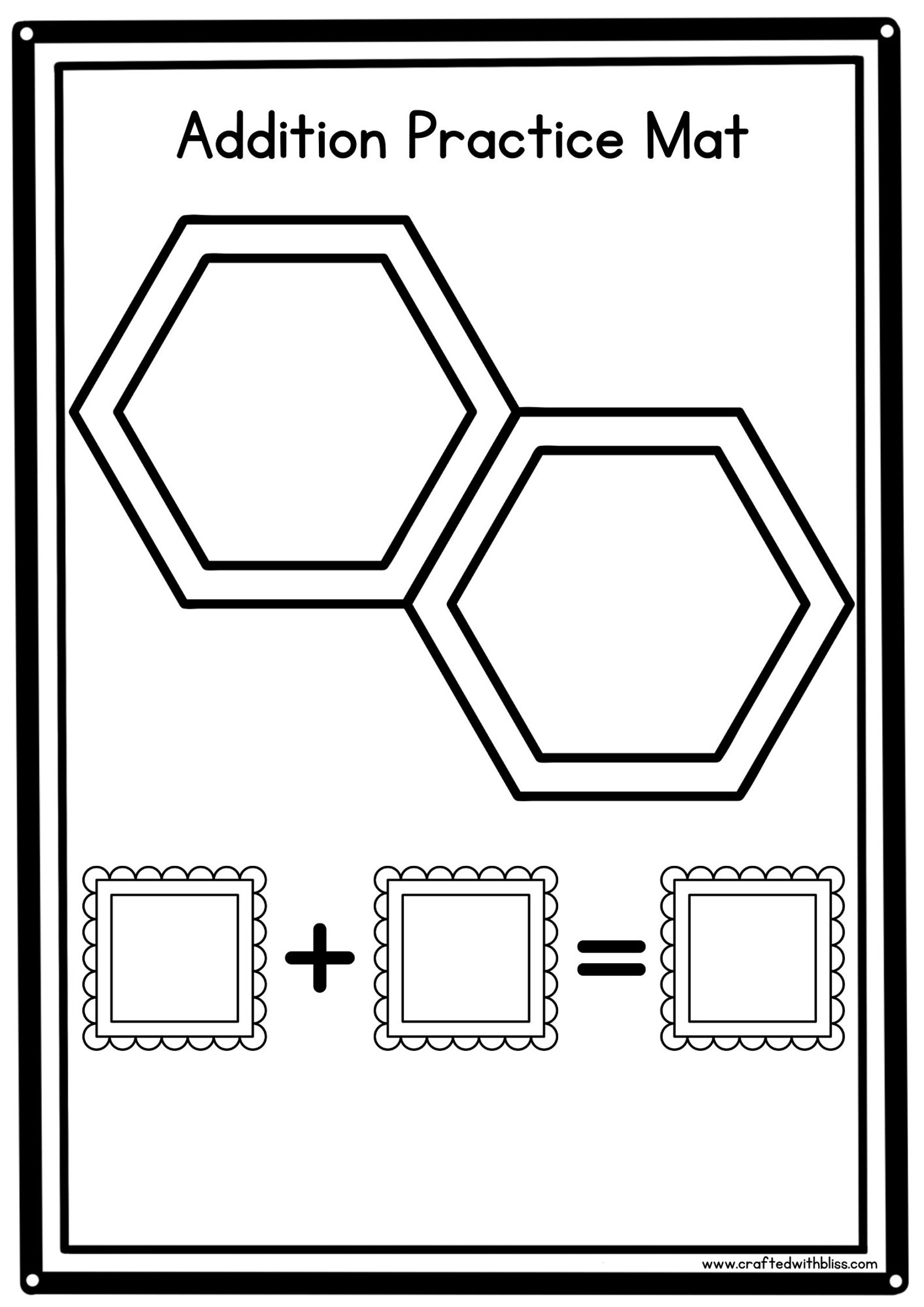 Kindergarten Addition and Subtraction Worksheets Bundle Early Math ...