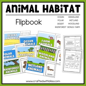 Animal Habitat Kindergarten Mini Bundle - Etsy