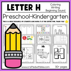500+ PAGES NO PREP Alphabet Worksheet Mega Bundle Daycare Toddler ...