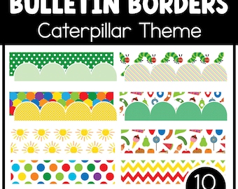 The Hungry Caterpillar Inspired Name Tags - Printable Cubby Labels ...