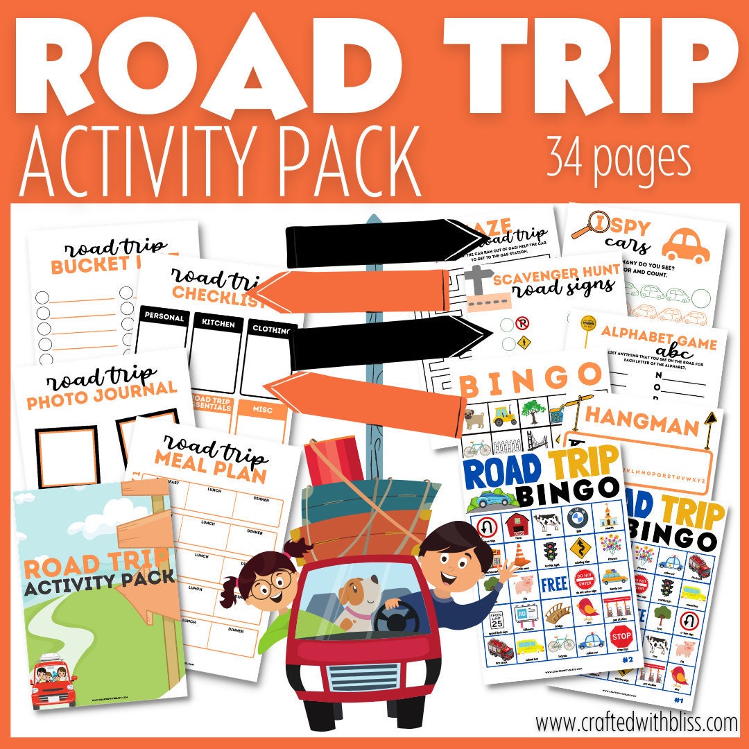 Road Trip Theme Games and Activities for Preschool - Kindergarten ...