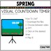 Garden Rainbow Spring Visual Timer Countdown Classroom Management Tool ...