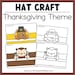 Thanksgiving Craft Hat Crown - Etsy