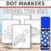 Under the Sea Dot Marker Printable - Etsy