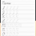 13 Pages Cursive Tracing Worksheet, Alphabet Cursive Printable, Days of ...