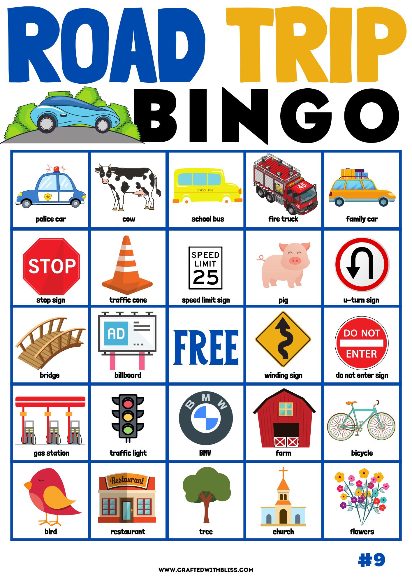 Road Trip Theme Games and Activities for Preschool - Kindergarten ...