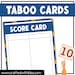 Bible Taboo Party Game 150 Cards Christian Fun Friday Ice Breaker Brain ...