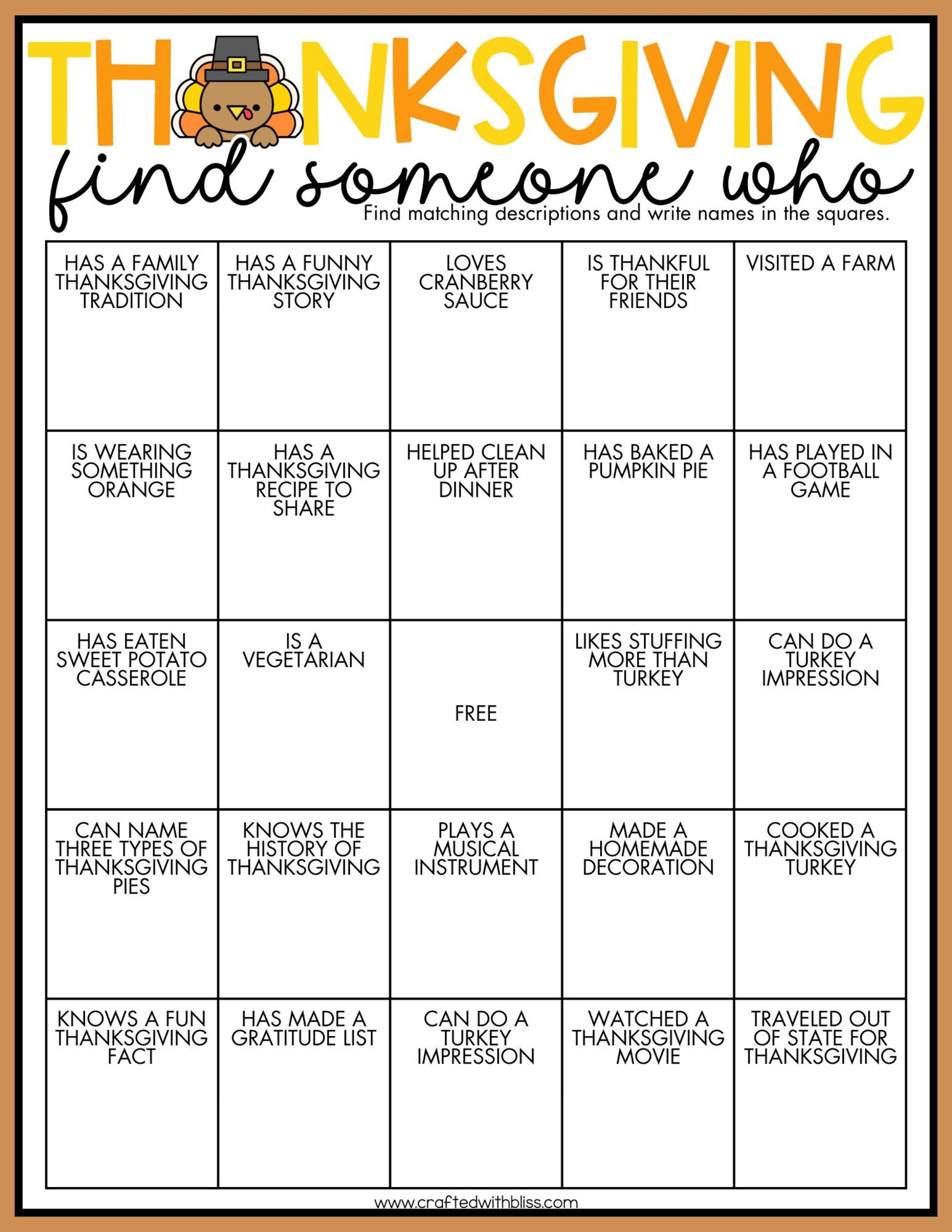 Printable Thanksgiving Party Games for All Bundle 30+ Games - Etsy