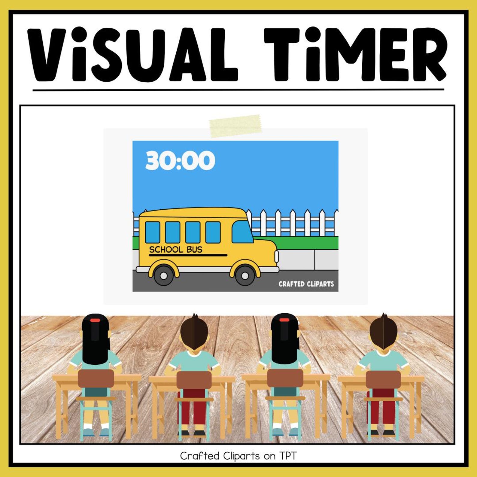 Back to School Visual Timer Classroom Management Tool Transition ...