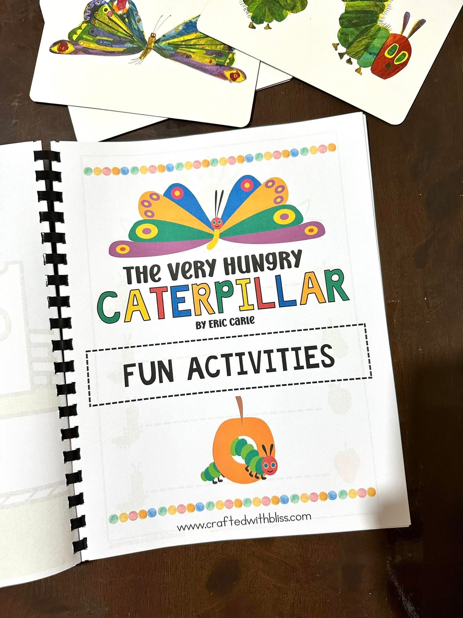 The Very Hungry Caterpillar Activity Book 100 Pages Eric Carle Book - Etsy