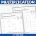 Math Multiplication Facts First-third Grade Practice Pages | Homework ...