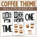 Coffee Theme Brewing Bulletin Board Kit Door Classroom Decor Bulletin ...
