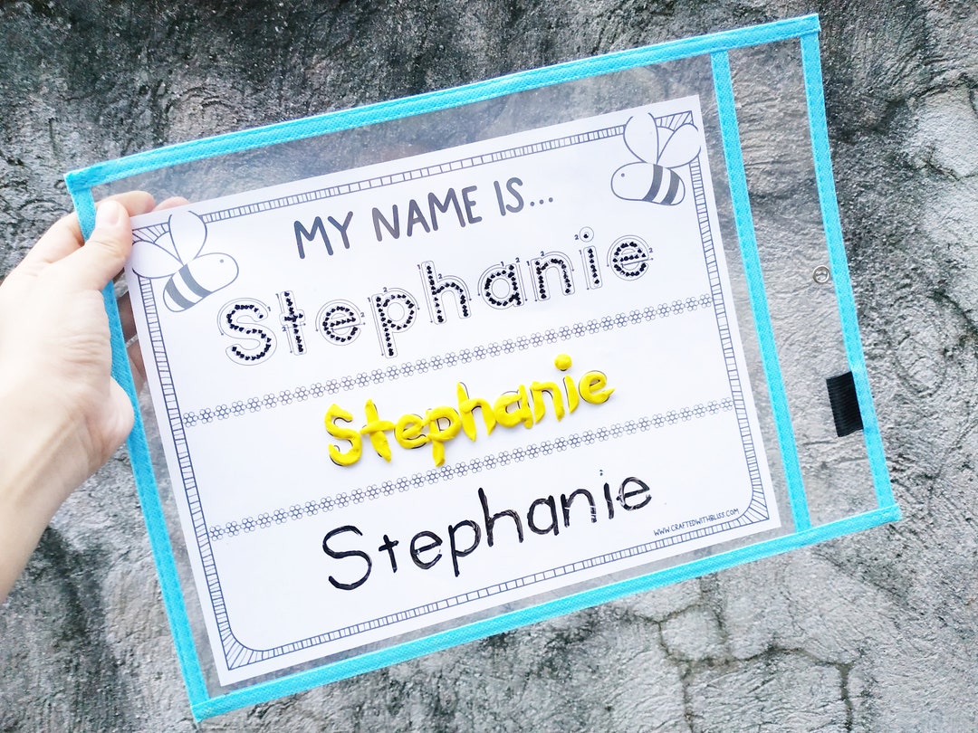 Editable Name Practice, Name Tracing Worksheets and Activities ...