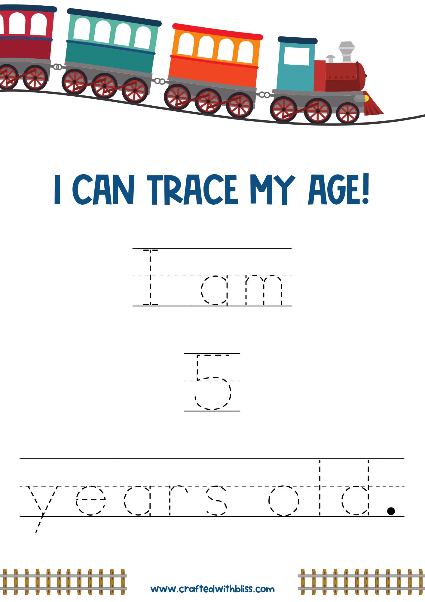 EDITABLE Kids Life Skills Tracing Printable, Custom Name Age Address ...