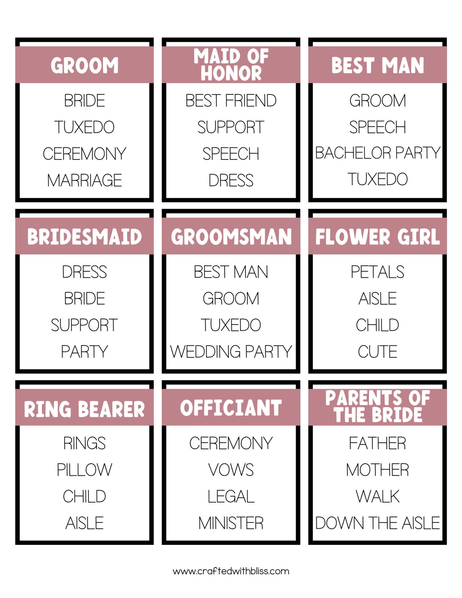 Bachelorette Taboo Game 150 Cards Bridal Party Game Night Forbidden Word Bridal Shower Party ...