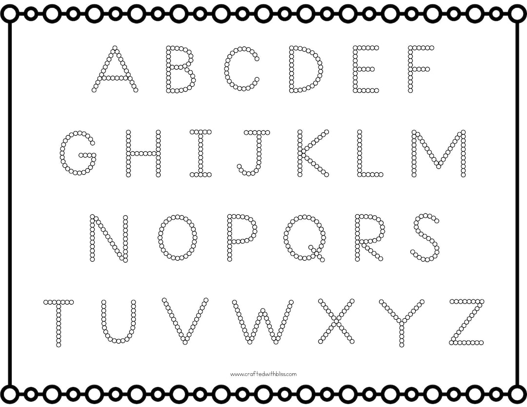 30 Alphabet Tracing Activities: Trace, Q-tip, Cursive, Write Worksheets ...