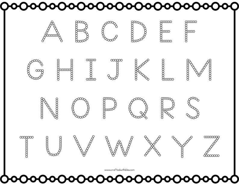 30 Alphabet Tracing Activities: Trace, Q-tip, Cursive, Write Worksheets ...