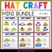 Halloween, Thanksgiving, Christmas Craft Hat Crown Mini Bundle - Etsy
