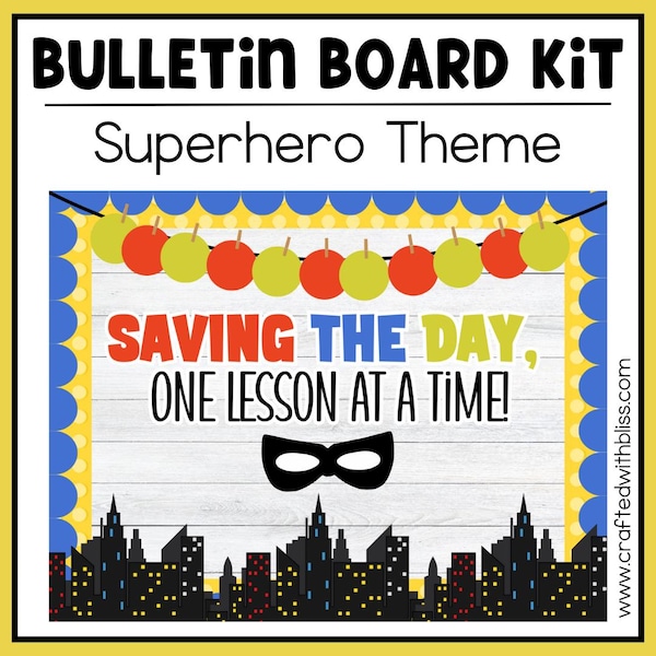 Superhero Board - Etsy