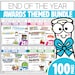 Editable End of the Year Awards Classroom Certificate Themed Bundle ...