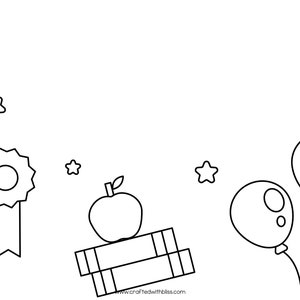Graduation Coloring Pages for Kids Background Scene End of the Year ...