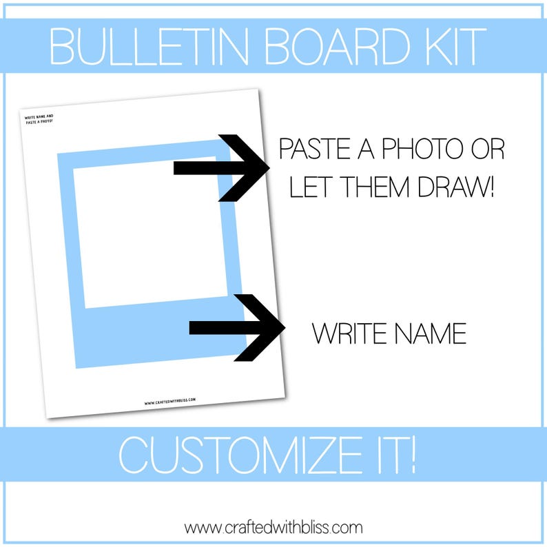 Welcome Back to School Bulletin Board Kit | Classroom Decor - Etsy